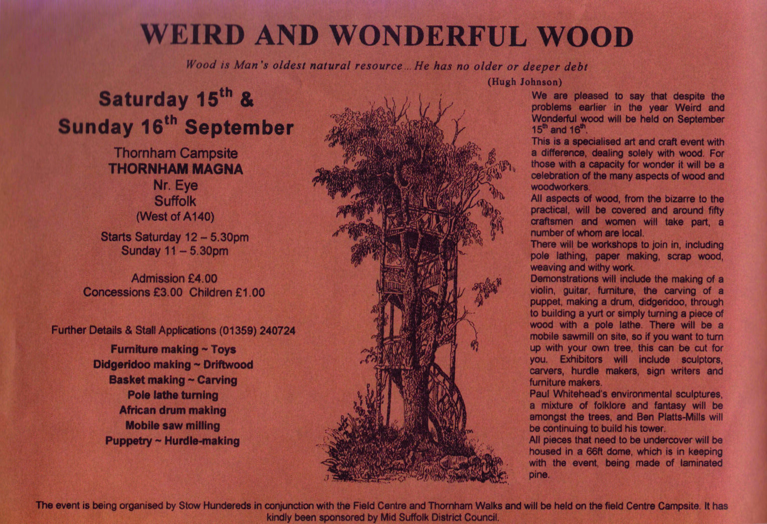 About - Weird and Wonderful Wood