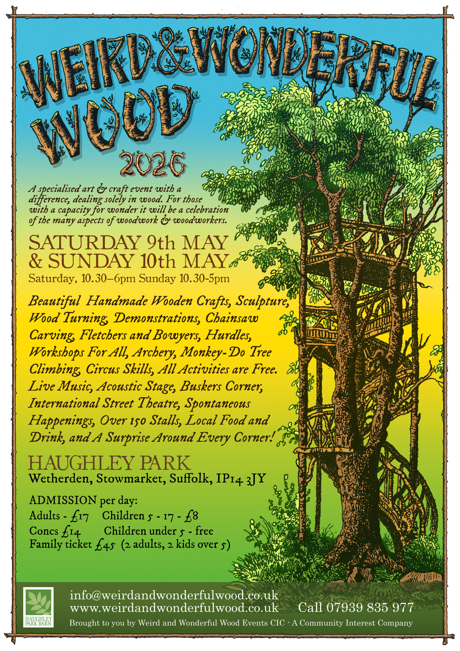 Visit - Weird and Wonderful Wood
